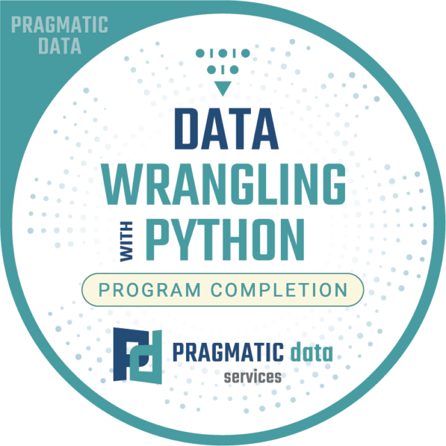 Data Wrangling with Python - Pragmatic Data Services